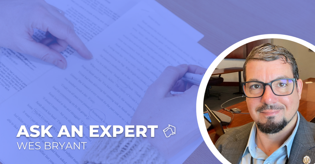 Ask an Expert: A conversation with Wes J. Bryant on editing tips - Books Forward
