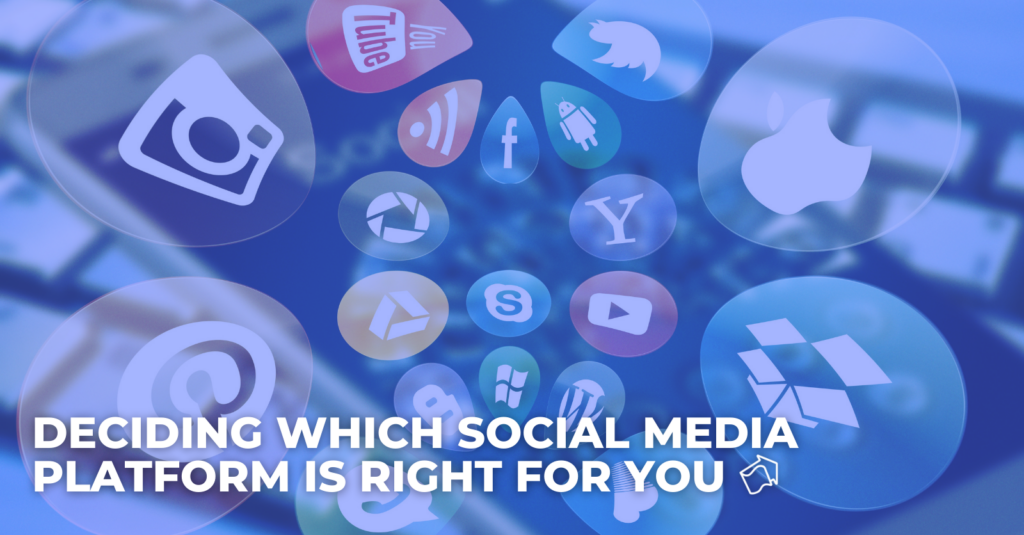 How to decide which social media platform is for you - Books Forward