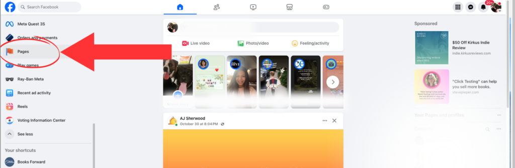 Creating and Setting Up Your Author Facebook Page - Books Forward