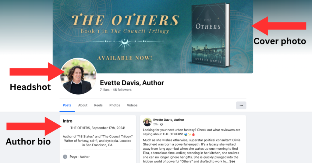 Creating and Setting Up Your Author Facebook Page - Books Forward