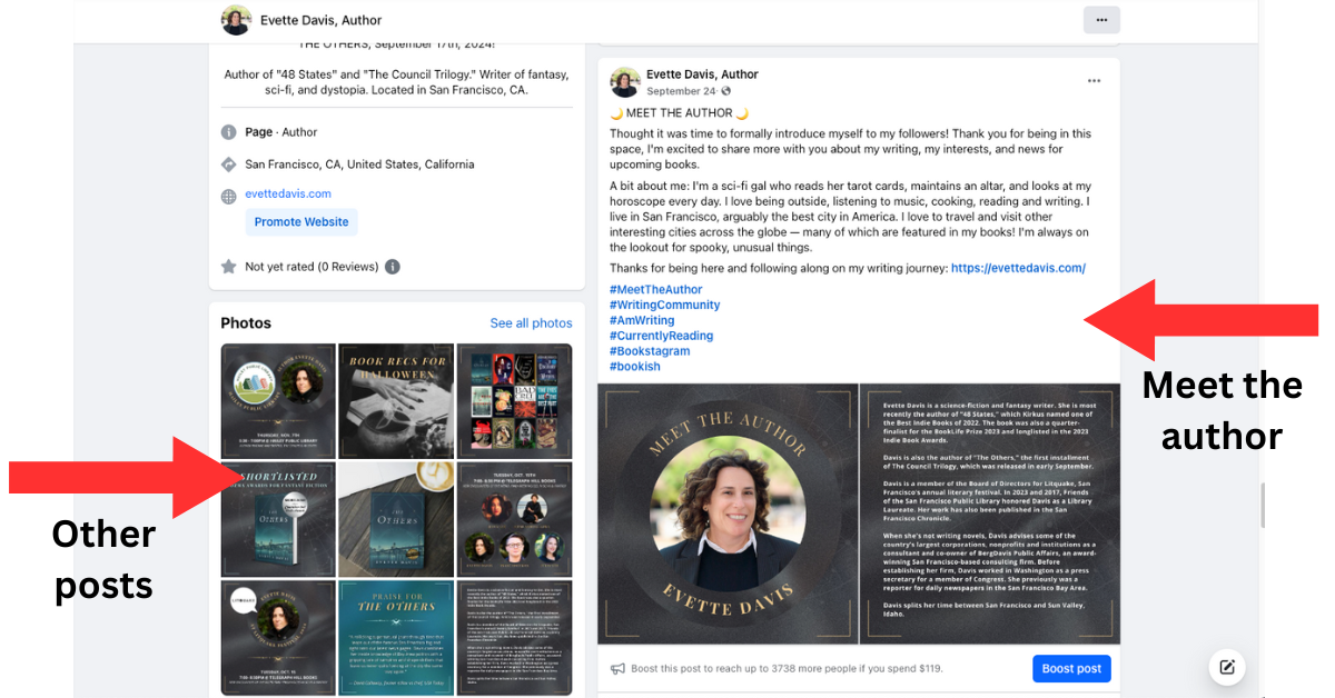 Creating and Setting Up Your Author Facebook Page - Books Forward