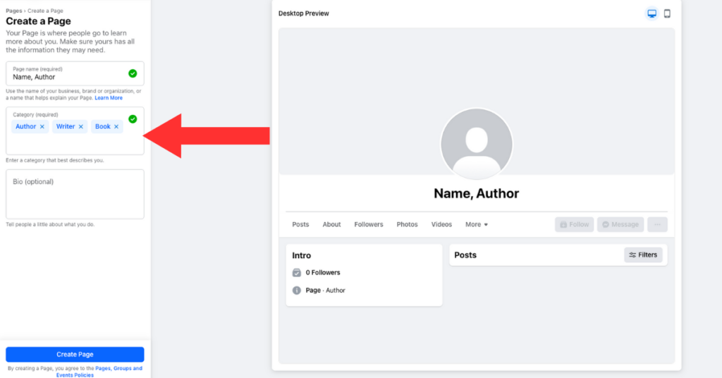 Creating and Setting Up Your Author Facebook Page - Books Forward
